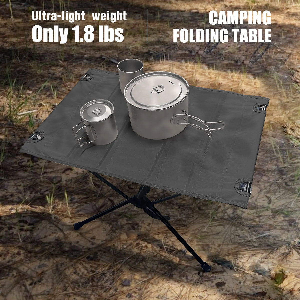 WESTTUNE Portable Folding Camping Table | Lightweight & Durable ...